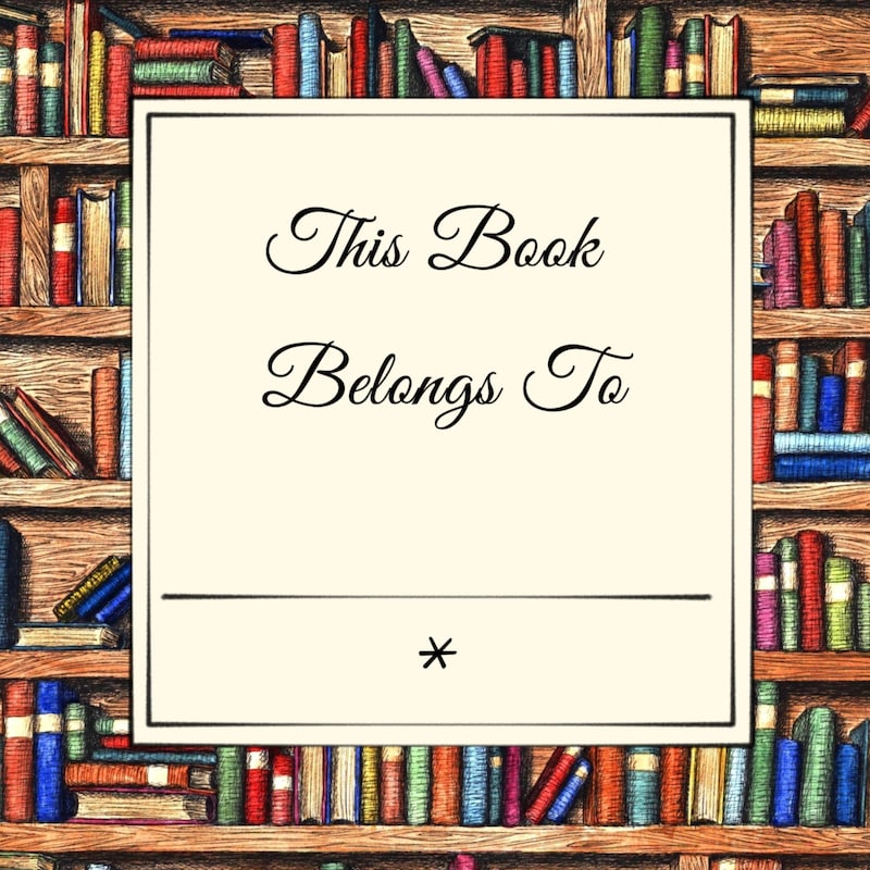 Digital Bookplates - Etsy
