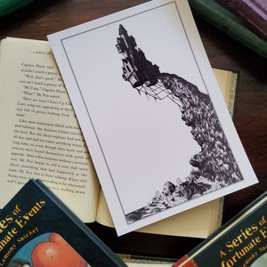 The Wide Window ~ Aunt Josephine's House Print, A Series of Unfortunate ...