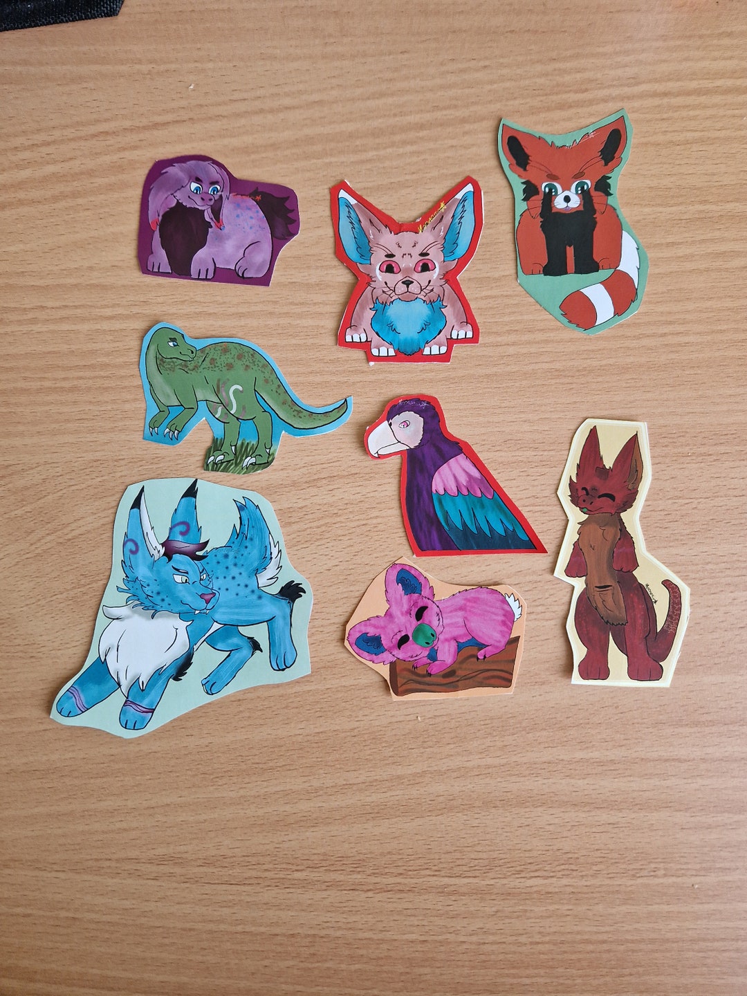 Furry Sticker Pack - Etsy
