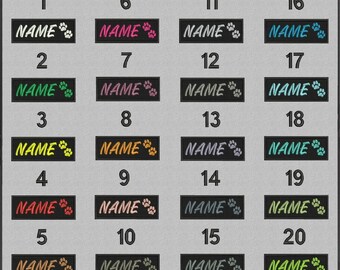 Custom Velcro Name Patch - Etsy UK