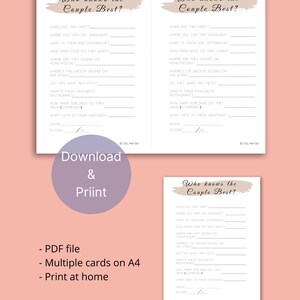Classy Hen Party Games Bundle | Blush Pink Printable Games for a Fun ...