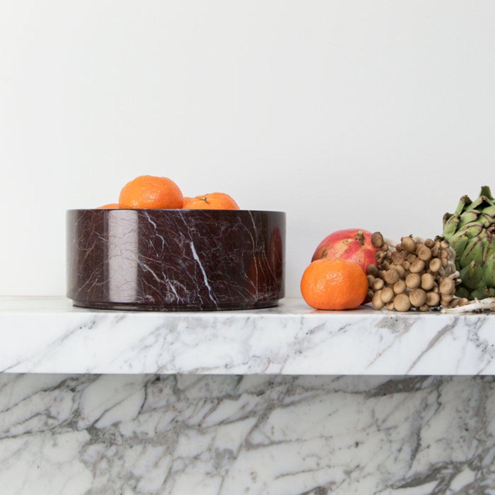 Burgundy Marble Fruit Bowl Luxury Marble Snack Bowl Rose - Etsy