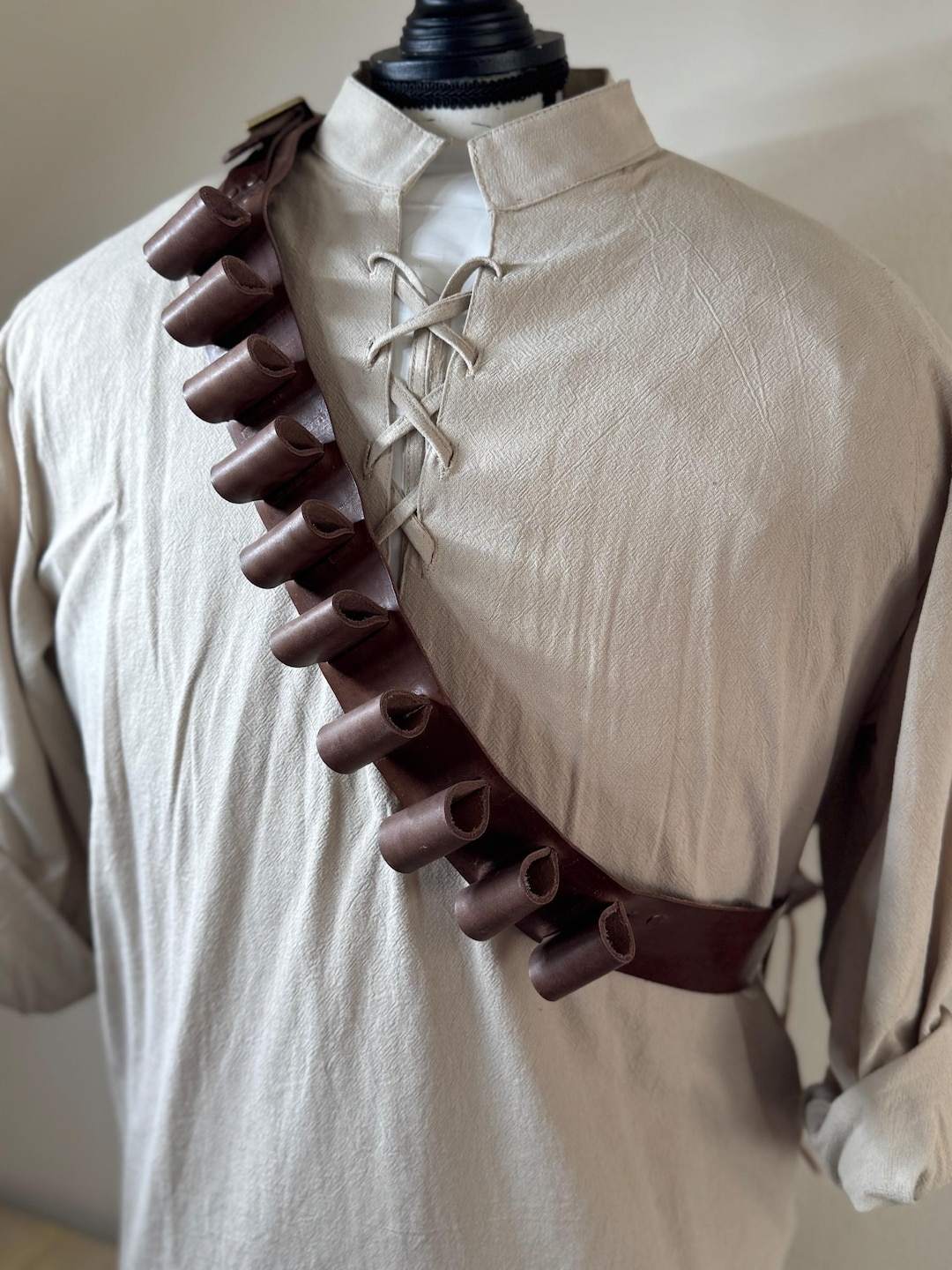 Fallout Ghoul Bandolier Leather Cosplay | Full Grain Ammo Belt | Post ...