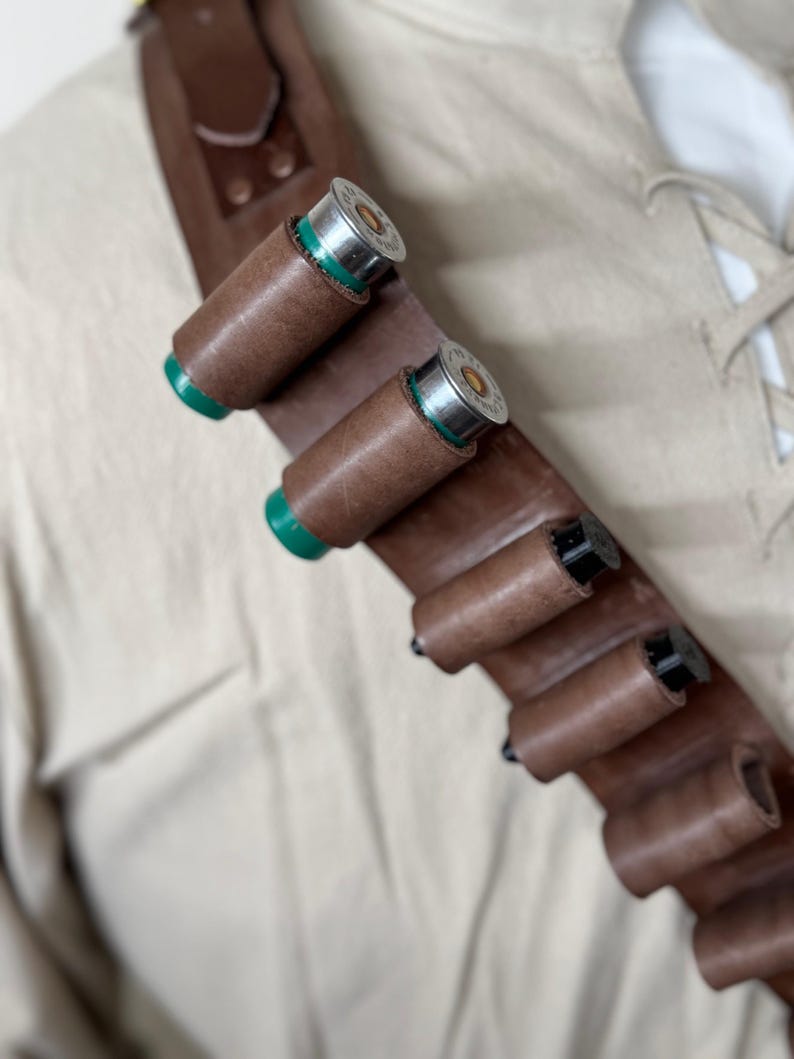 Fallout Ghoul Bandolier Leather Cosplay | Full Grain Ammo Belt | Post ...