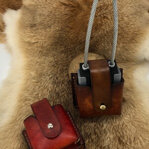 Mandalorian Tracker Fob Pouch Handmade 100% Leather. - Etsy