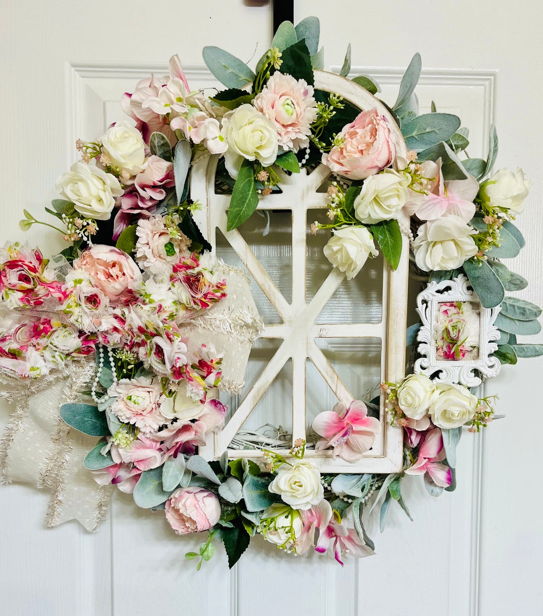 Victorian Floral Wreath. - Etsy