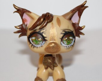 LPS Littlest Pet Shop Custom Neon Shorthair Cat - Etsy