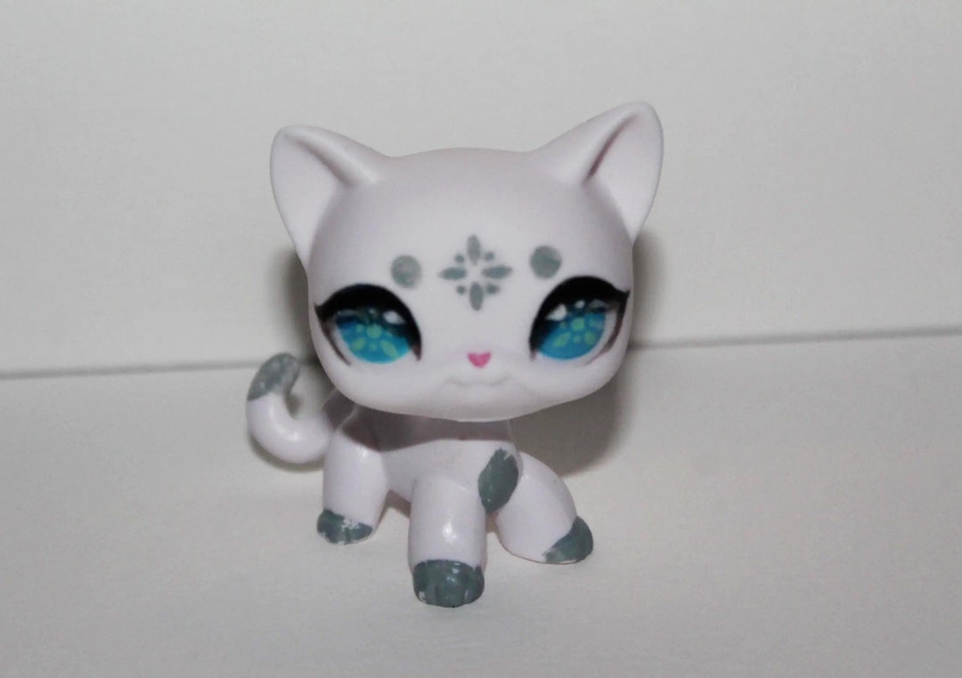 LPS Littlest Pet Shop Shorthair Cat Custom Hand Painted OOAK - Etsy