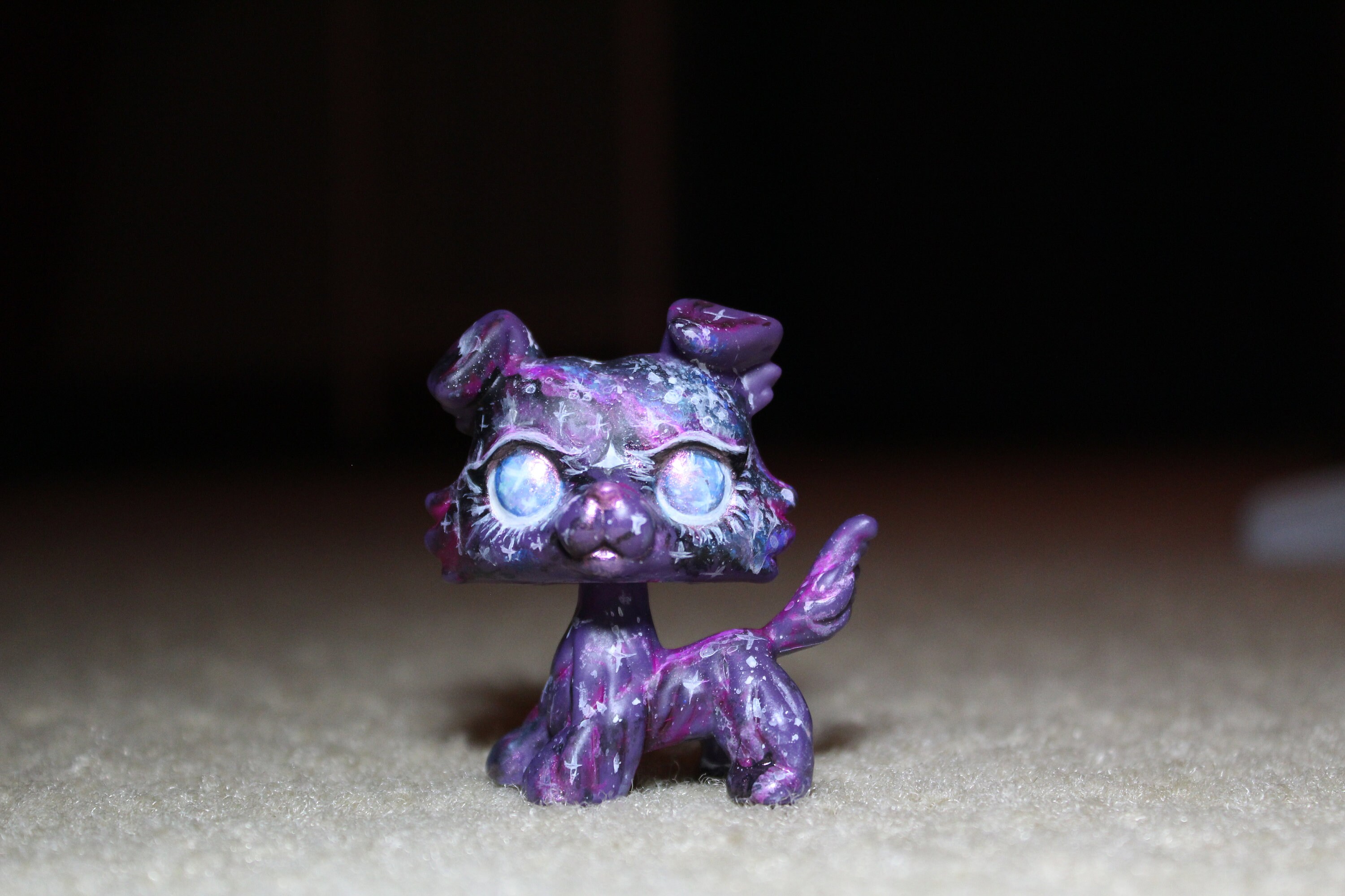 LPS OOAK Custom Collie/Cat/Dog Littlest pet shop hand painted | Etsy