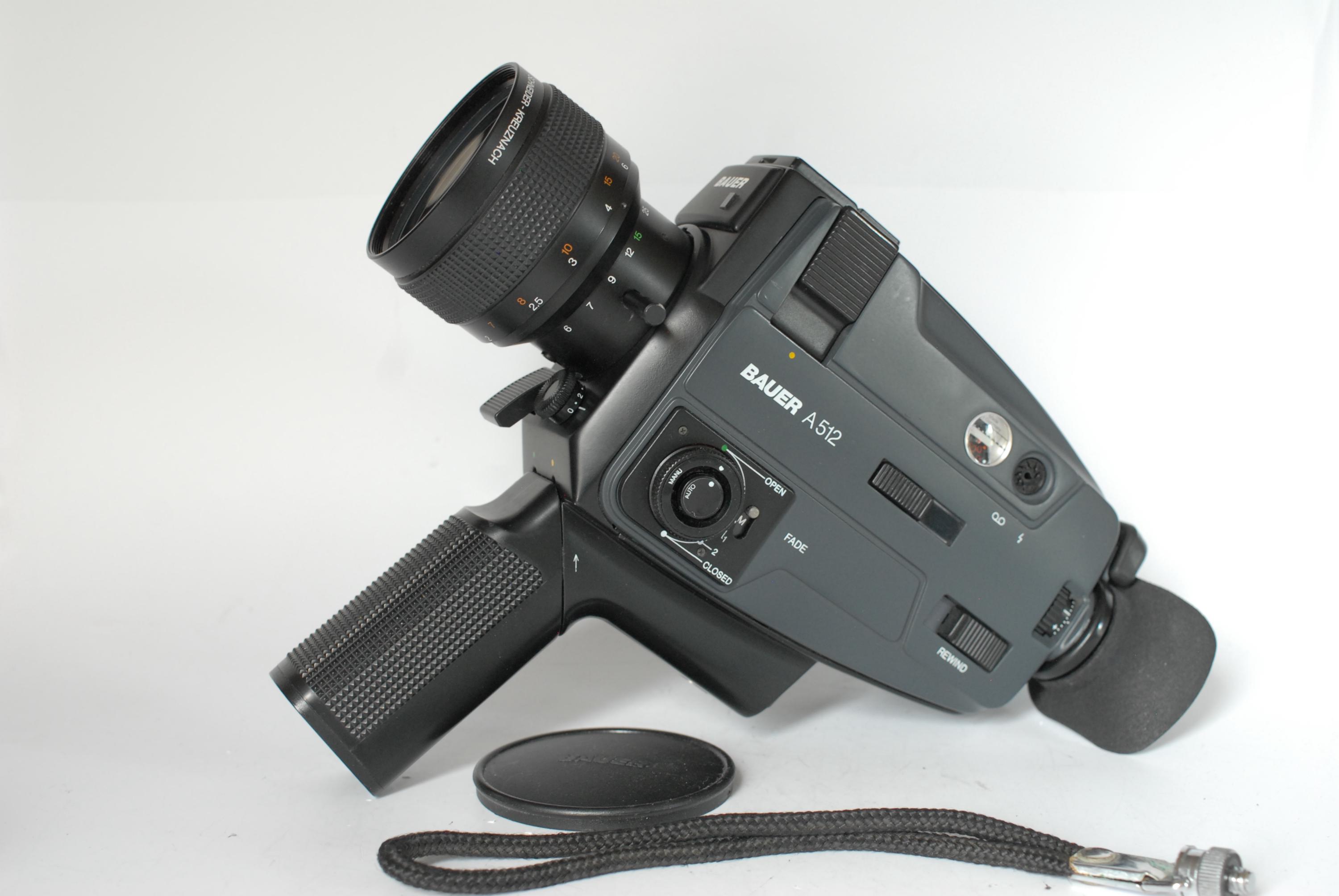 Bauer A 512 the Perfect Super 8 Film Camera * Macro Variogon 1.8 / 6 ...