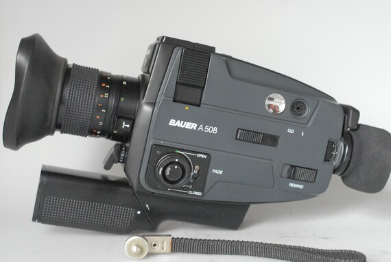 Bauer A 508 the Perfect Super 8 Film Camera Macro Variogon - Etsy