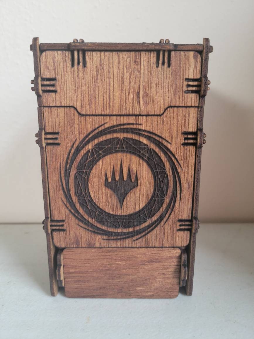 MTG Commander Deckbox With Dice Drawer - Etsy