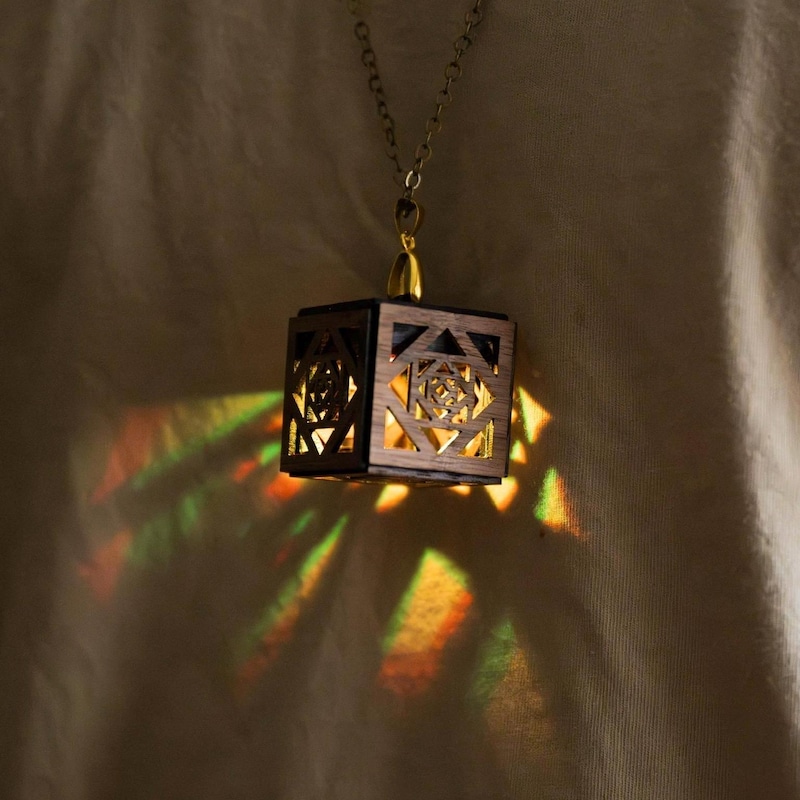 Cube Pendant Light - Etsy