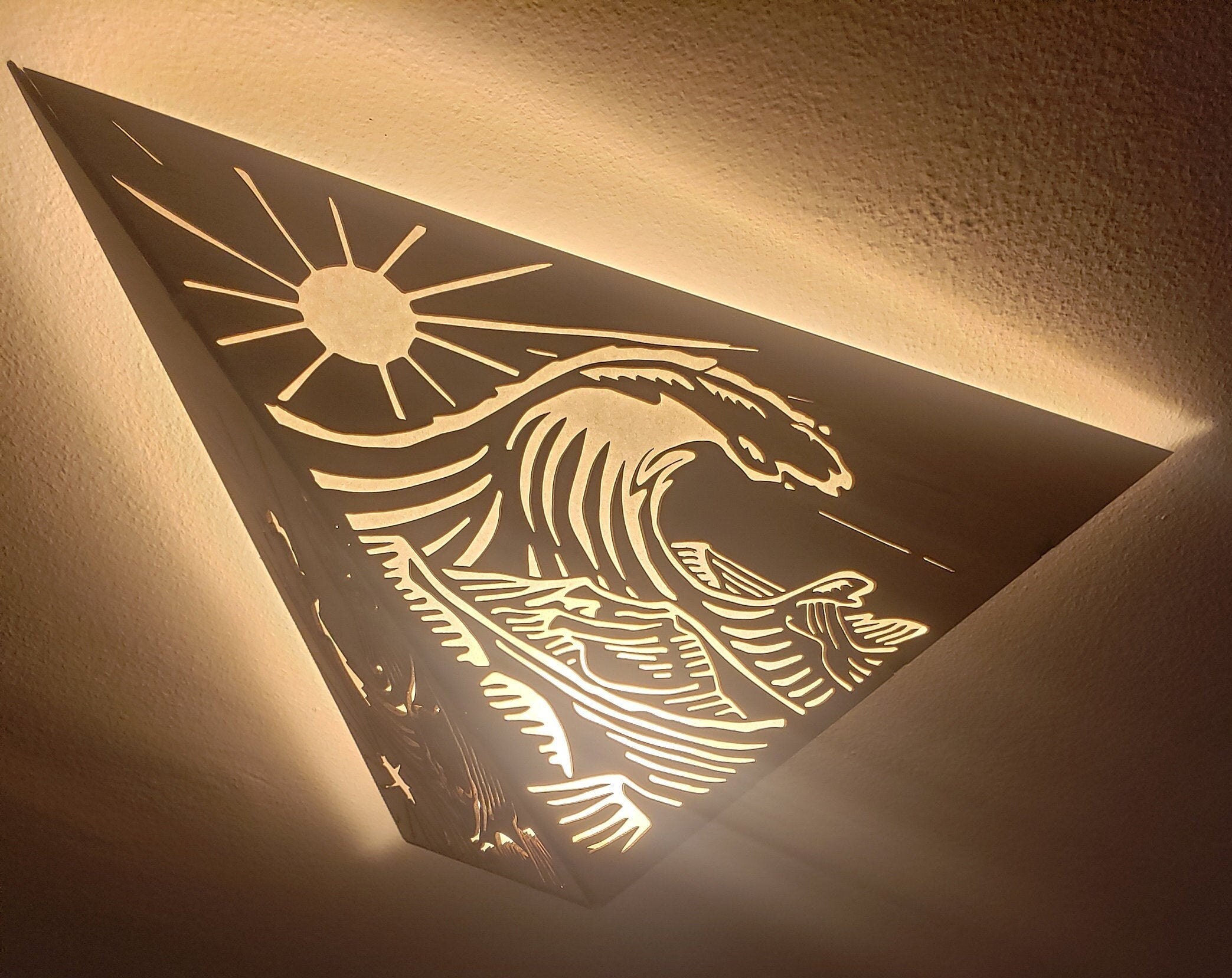 Pyramid Ceiling Light Shade - Etsy