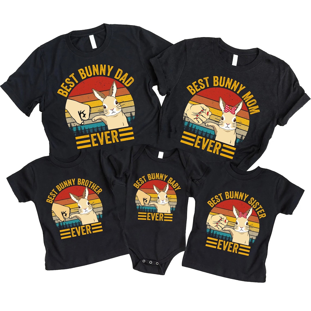Bunny Family Shirts | Bunny Shirts | Family Matching T-shirts | Family ...