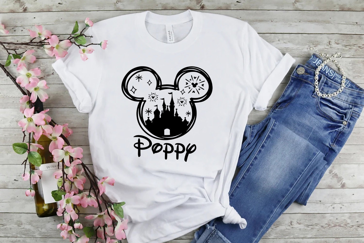 Poppy Mouse Disney Shirt,papa Mouse Disney Shirt, Papa Disney Shirt ...