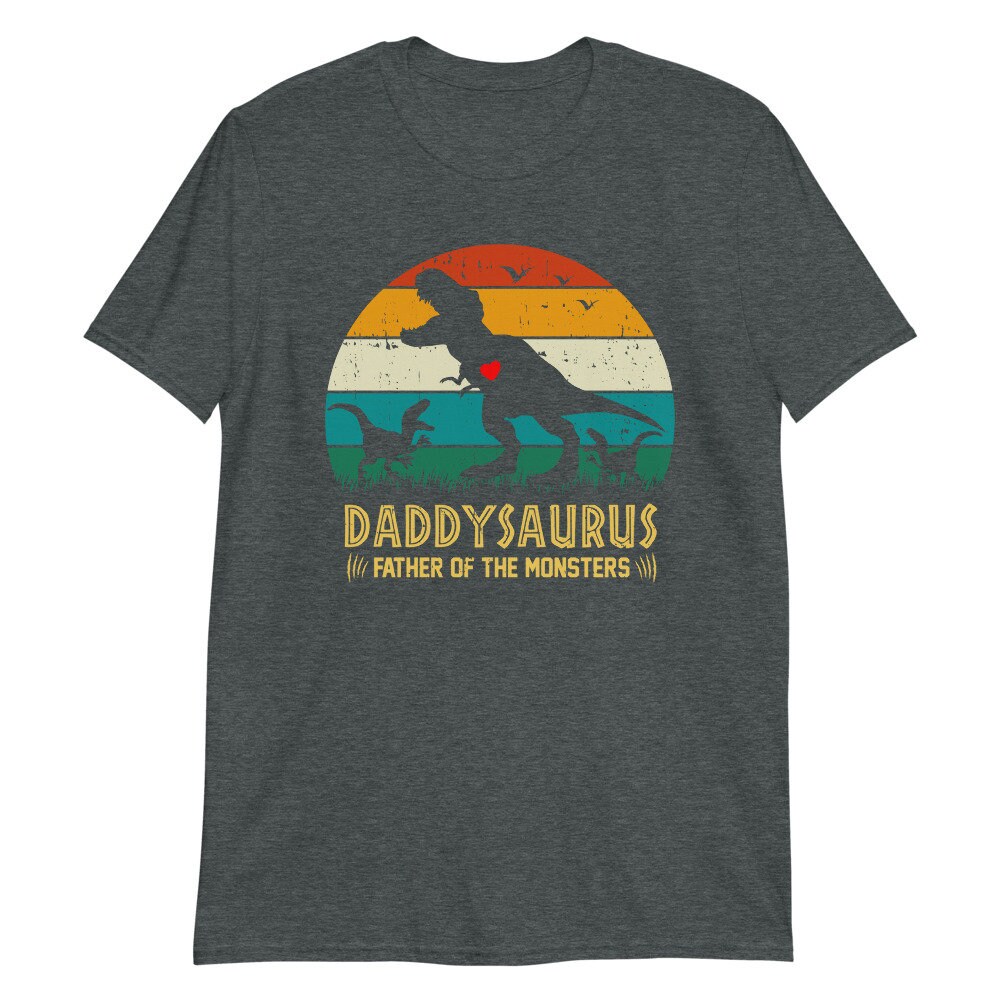 Daddy Saurus Shirt,daddysaurus Shirt ,papasaurus Shirt,dad Dinosaur ...