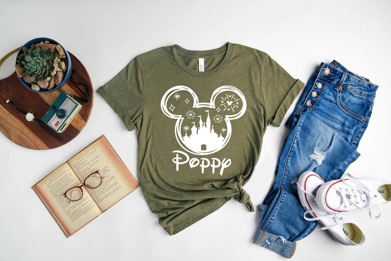 Poppy Mouse Disney Shirt,papa Mouse Disney Shirt, Papa Disney Shirt ...