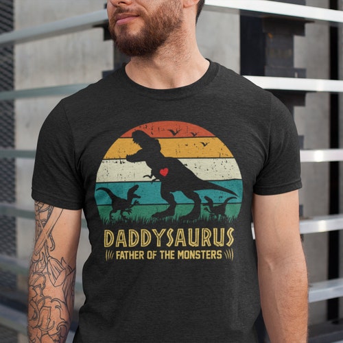 Daddy Saurus Shirtdaddysaurus Shirt papasaurus Shirtdad - Etsy