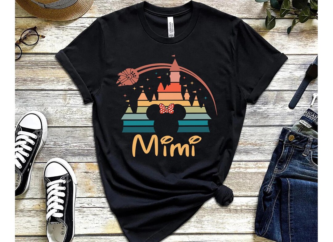 Mimi Mouse Shirt, Grandma Mouse , Disney Family Shirt, Women's Disney ...