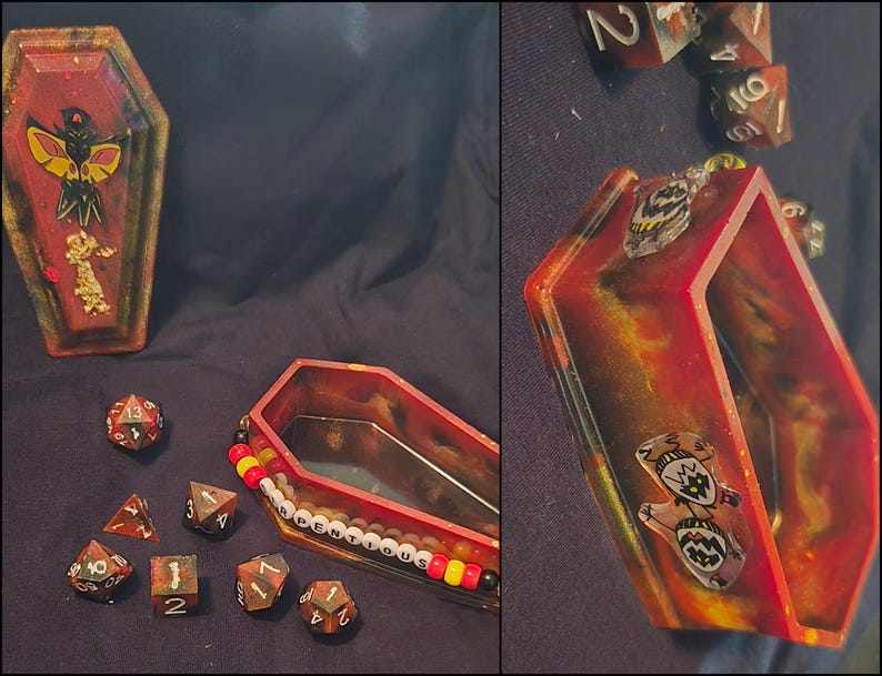 Hazbin Helluva DND Dice Sets! - Etsy