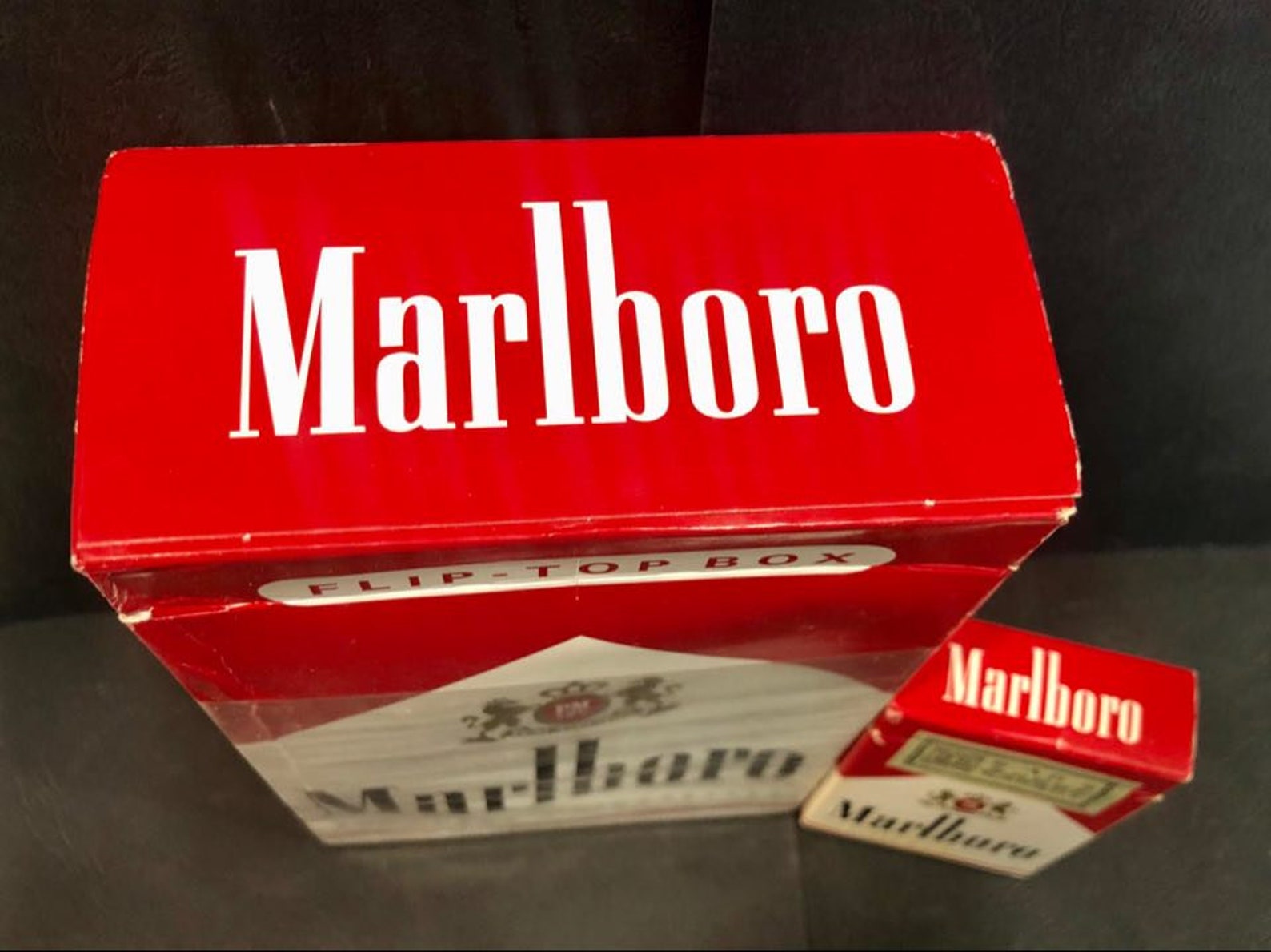 Marlboro Vintage Paquete De Cigarrillos Marlboro Caja De 10 Etsy