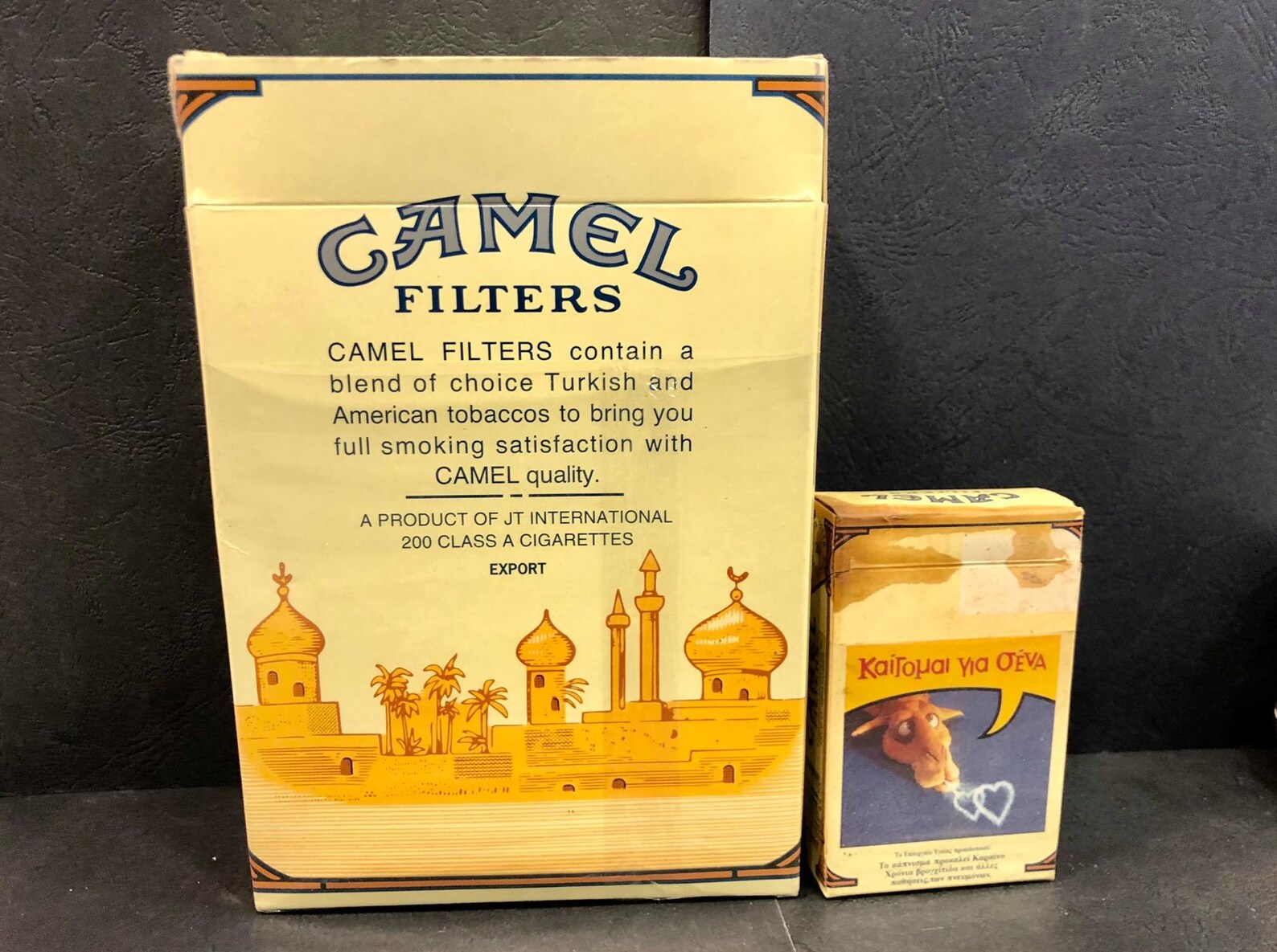 CAMEL Vintage Cigarette Packet & CAMEL Case of 10 box empty | Etsy