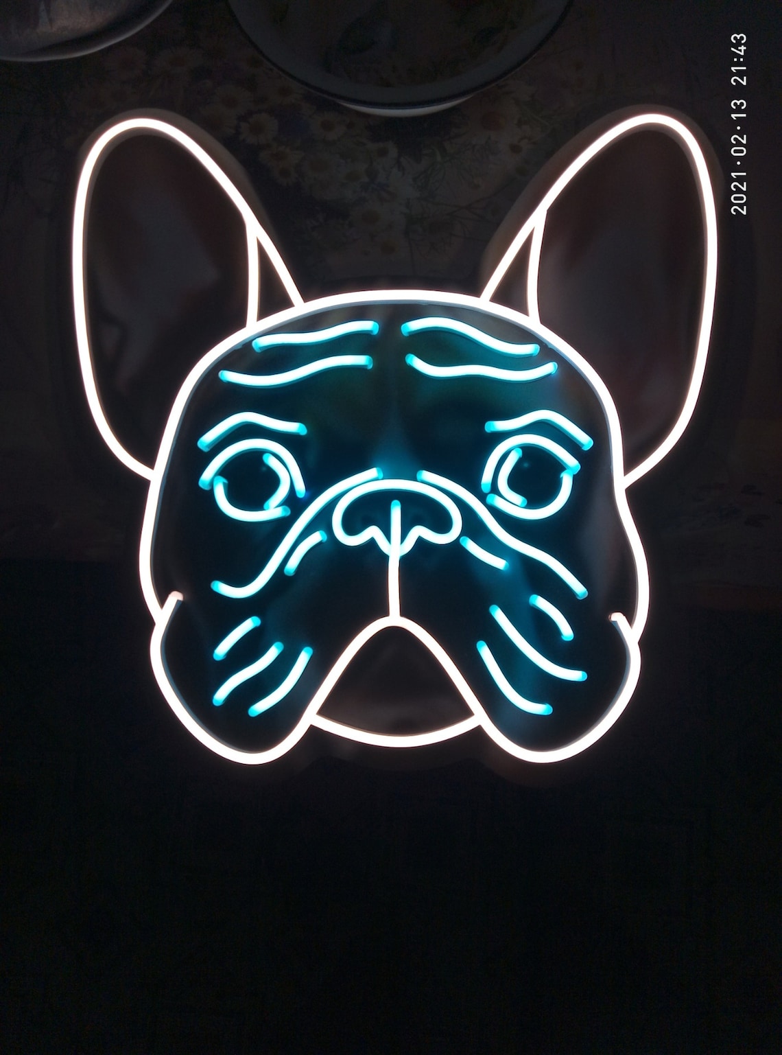 Custom Neon Dog Portrait Led Neon Sign Pet Portrait from | Etsy