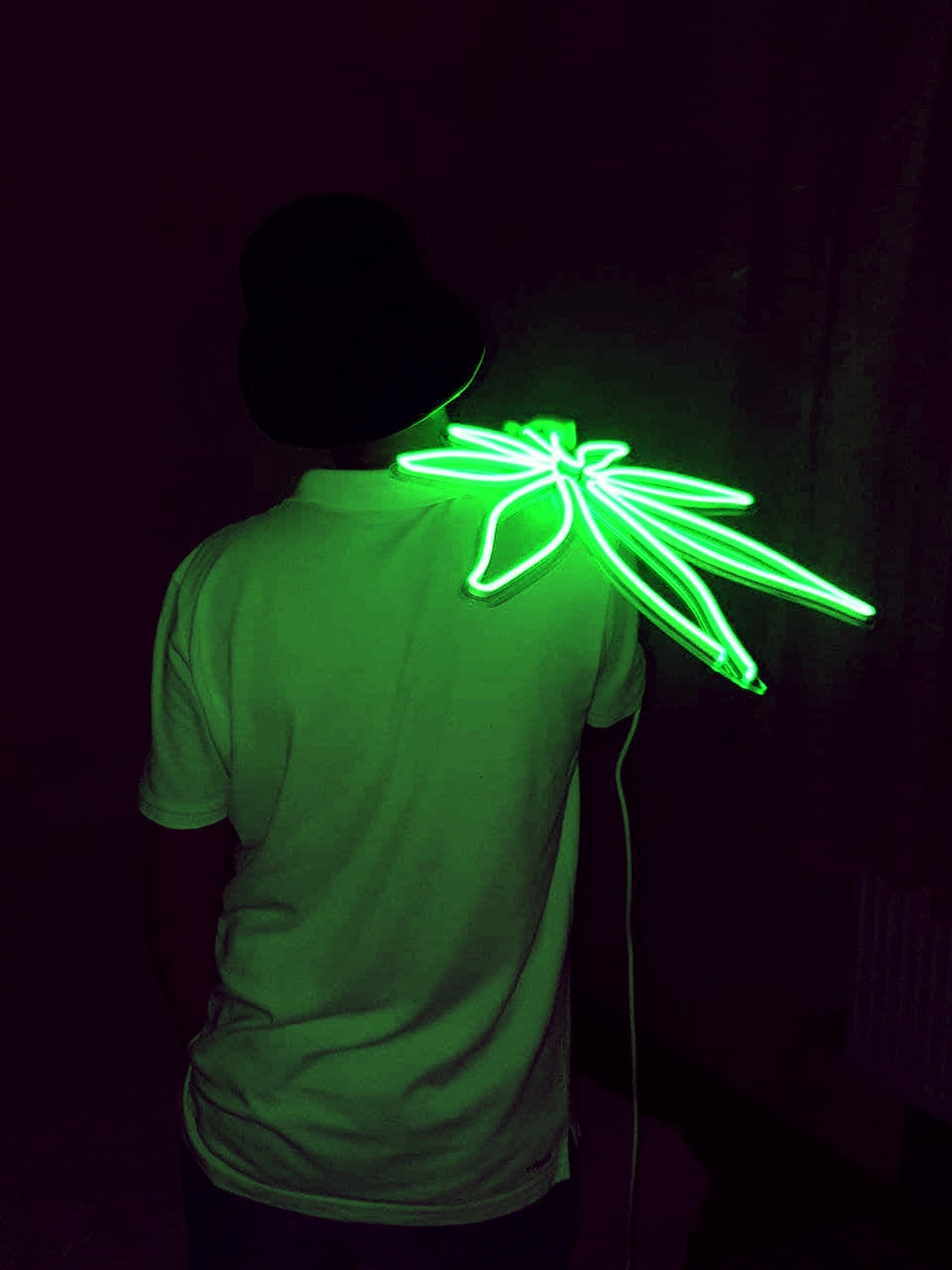 Neon Cannabis weed marijuana drag Custom led neon sign green | Etsy