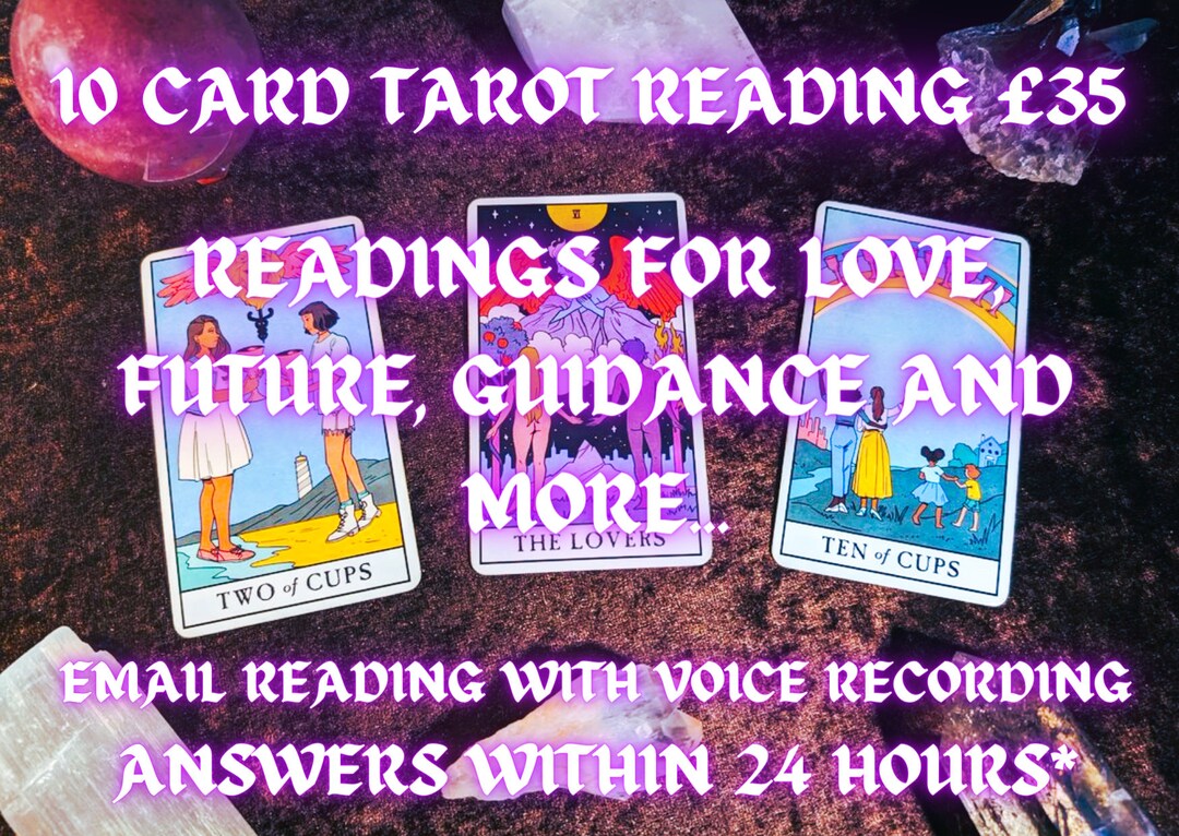 10 CARD TAROT READING - Future, Love, Guidance and More! - Etsy
