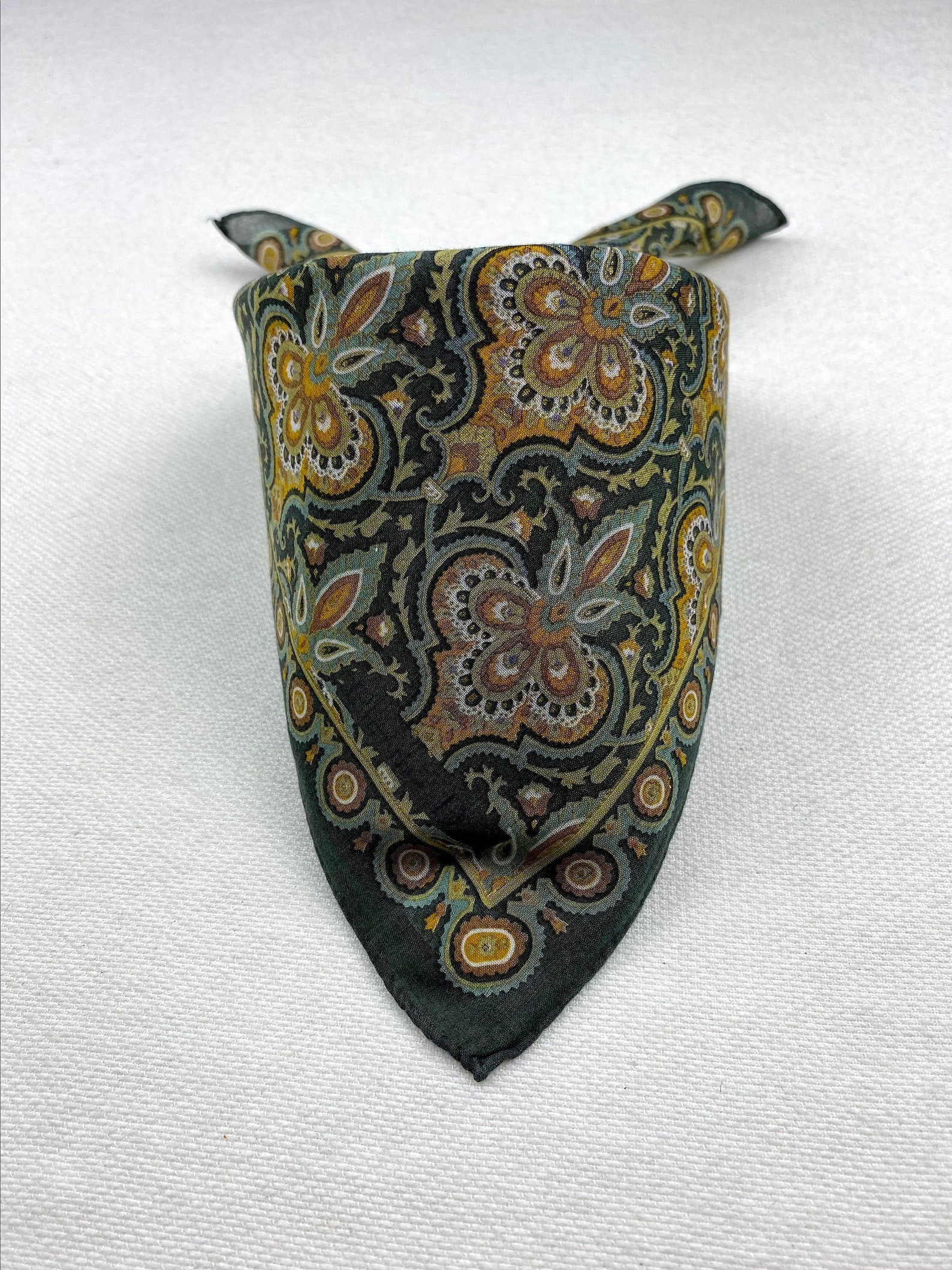 CHRISTIAN DIOR Bandana pañuelo cuello clásico diseño auténtico regalo ...