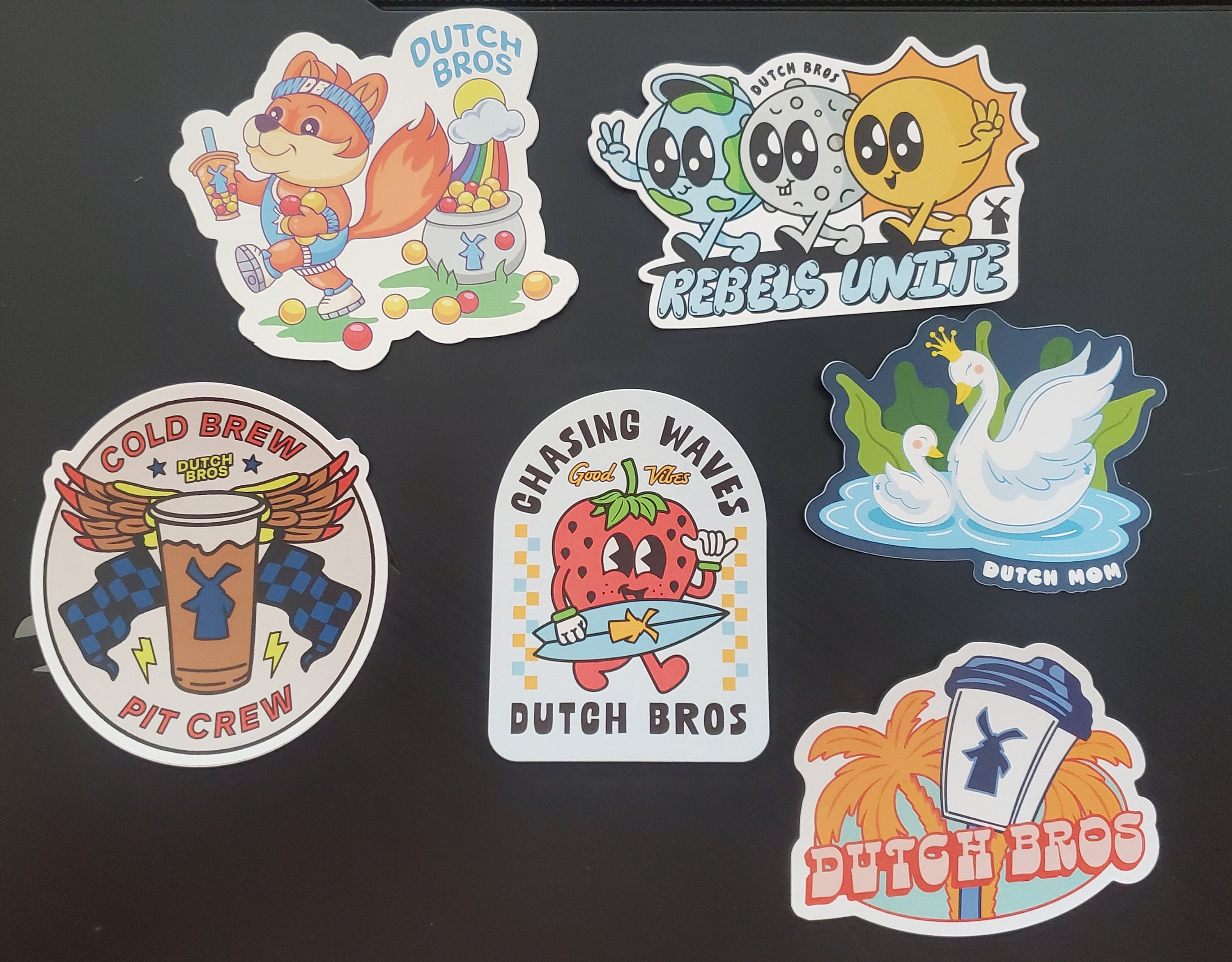 Dutch Bros Stickers 2024 - Etsy