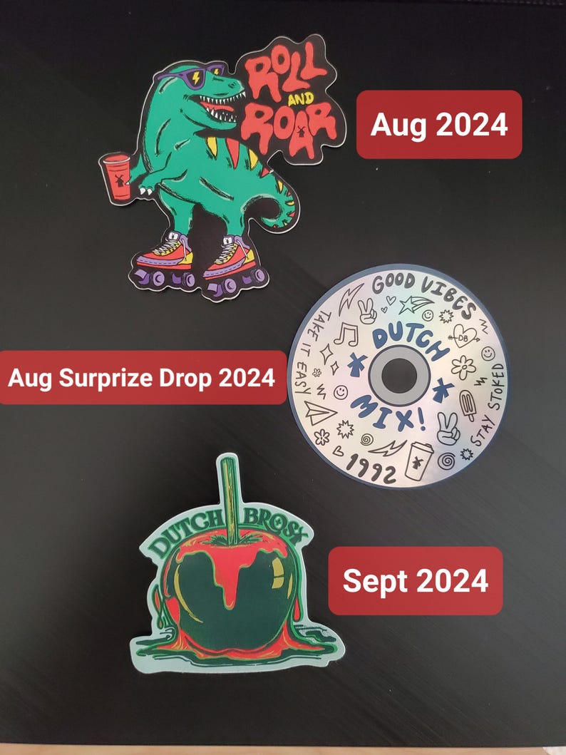 Dutch Bros Stickers 2024 - Etsy