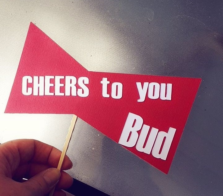 Budweiser Cake Topper | Etsy