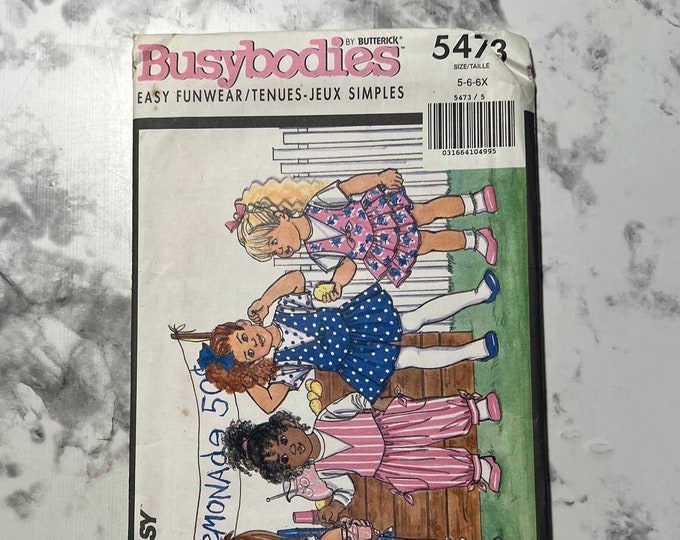 90s Fast and Easy Busybodies Very Easy Children's Jumper and Jumpsuit ...