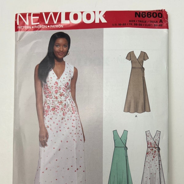 Wrap Dress Pattern - Etsy