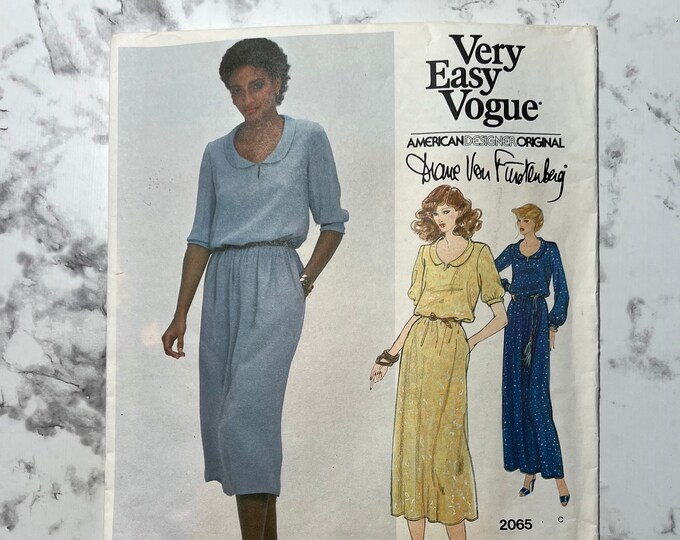 70s American Designer Original, Very Easy Diane Von Furstenberg Misses ...