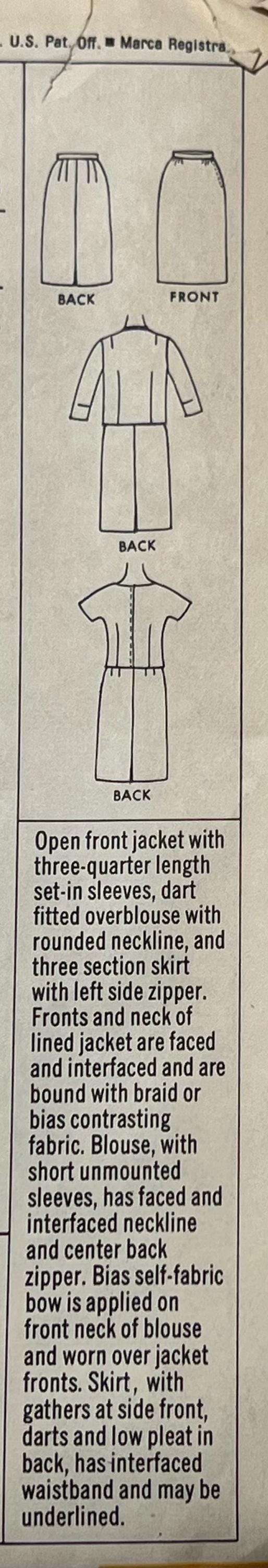 60s Ensemble Pattern in Women's Sizes and Misses' and Women's Half ...