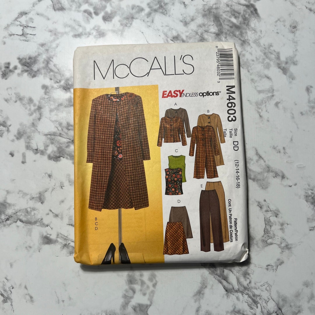 Early 2000s Easy Endless Options Misses' Lined Jackets, Bias Top, Lined ...