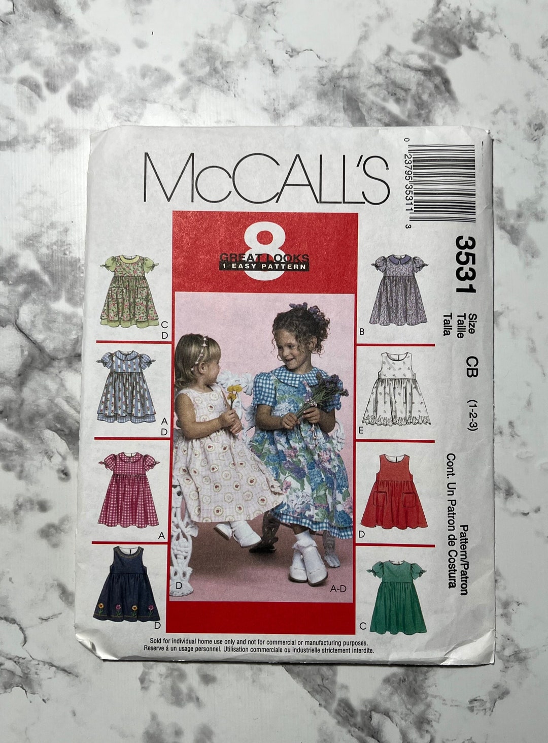 Early 2000s 8 Great Looks, 1 Easy Pattern, Toddler's and Children's ...