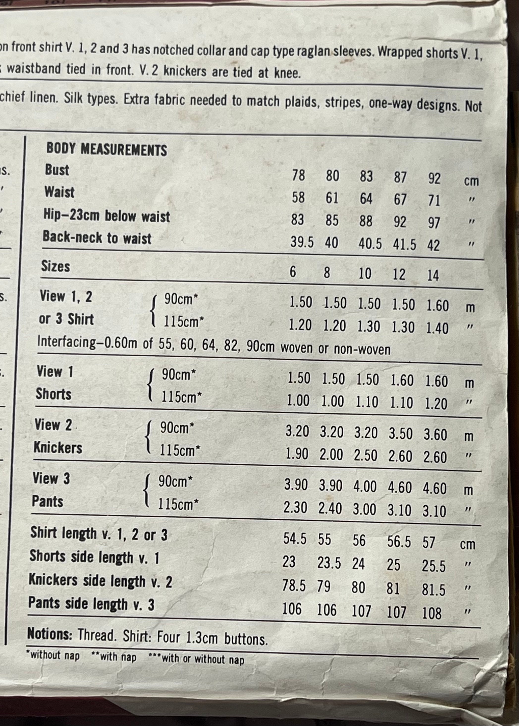 80s Overnight Success Misses Shirt, Front Wrap Pants, Knickers, and ...
