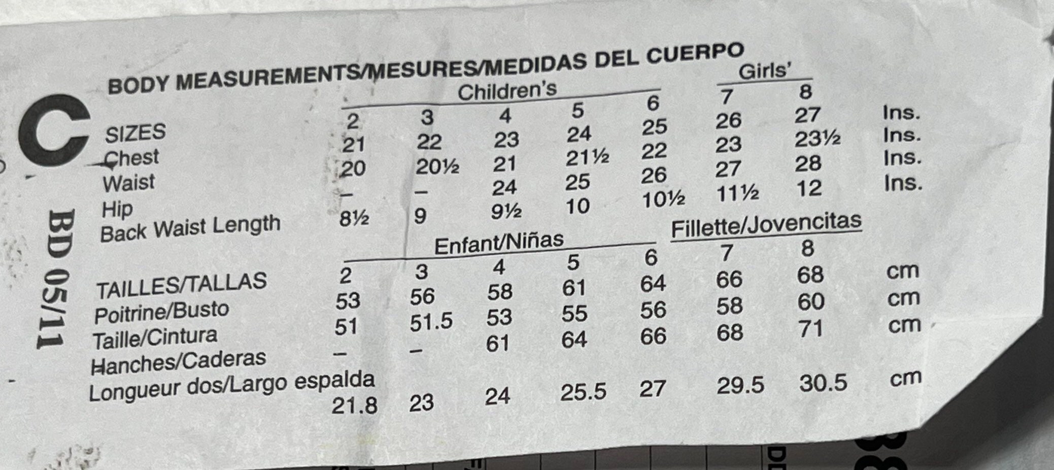 Easy Children's and Girls' Tops, Dresses, and Leggings Pattern, Little ...