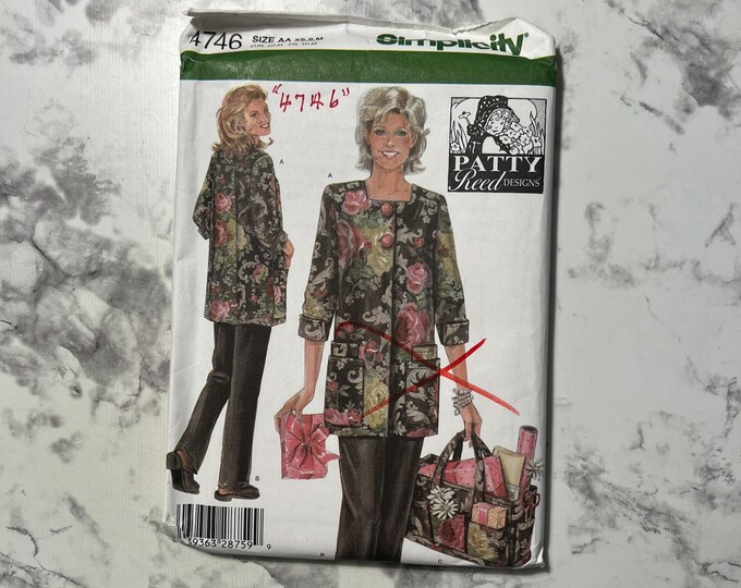 Early 2000s Patty Reed Designs Misses' Hobby Coat, Pants, and Bag ...