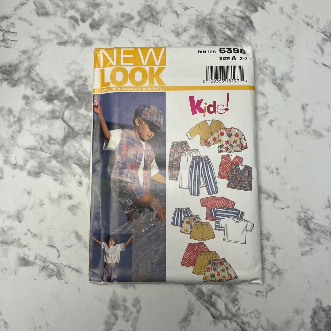 Early 2000s Kids Shirts, Skirt, Pants, Vest, and Shorts Pattern, Unisex ...