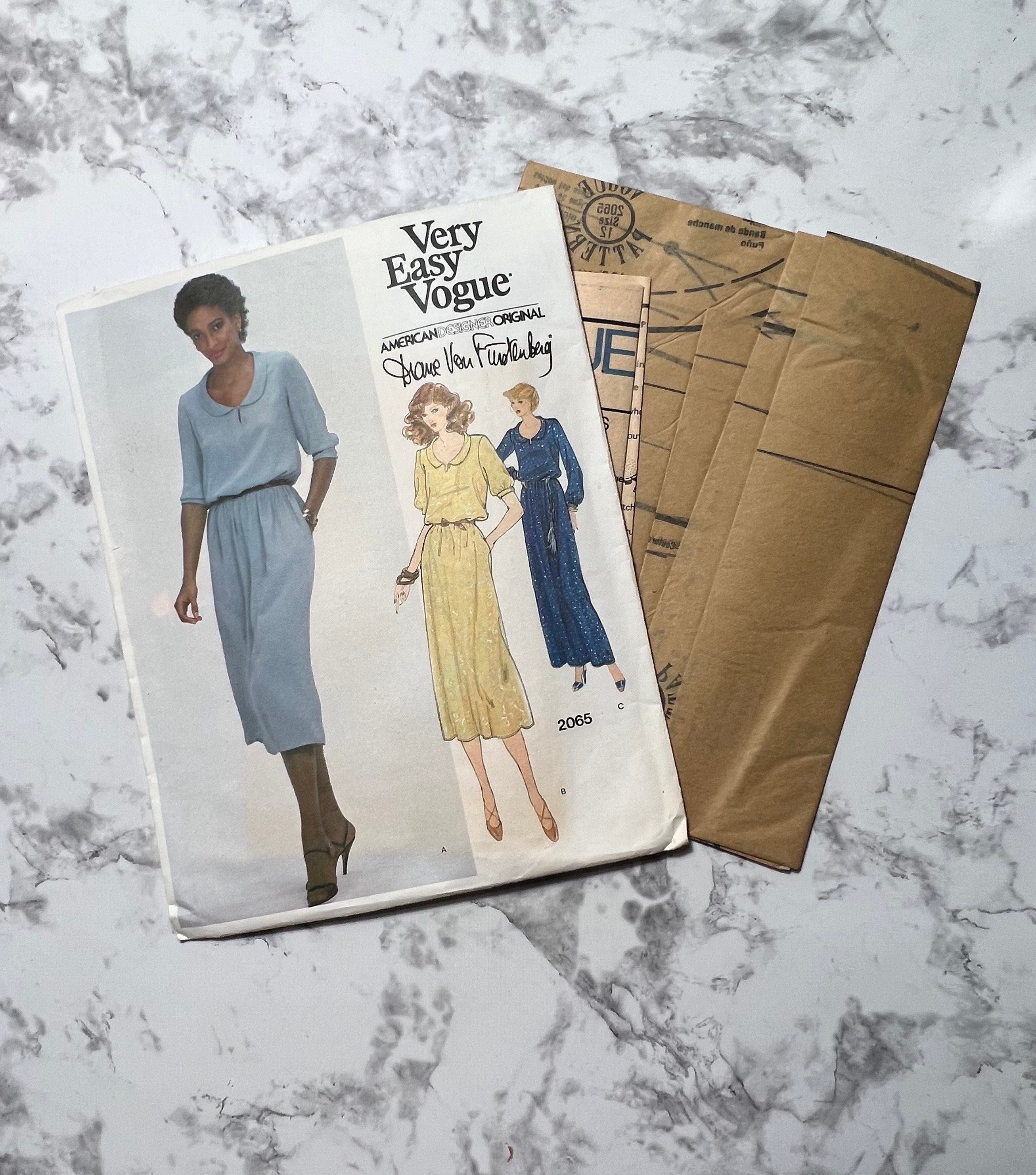 70s American Designer Original, Very Easy Diane Von Furstenberg Misses ...