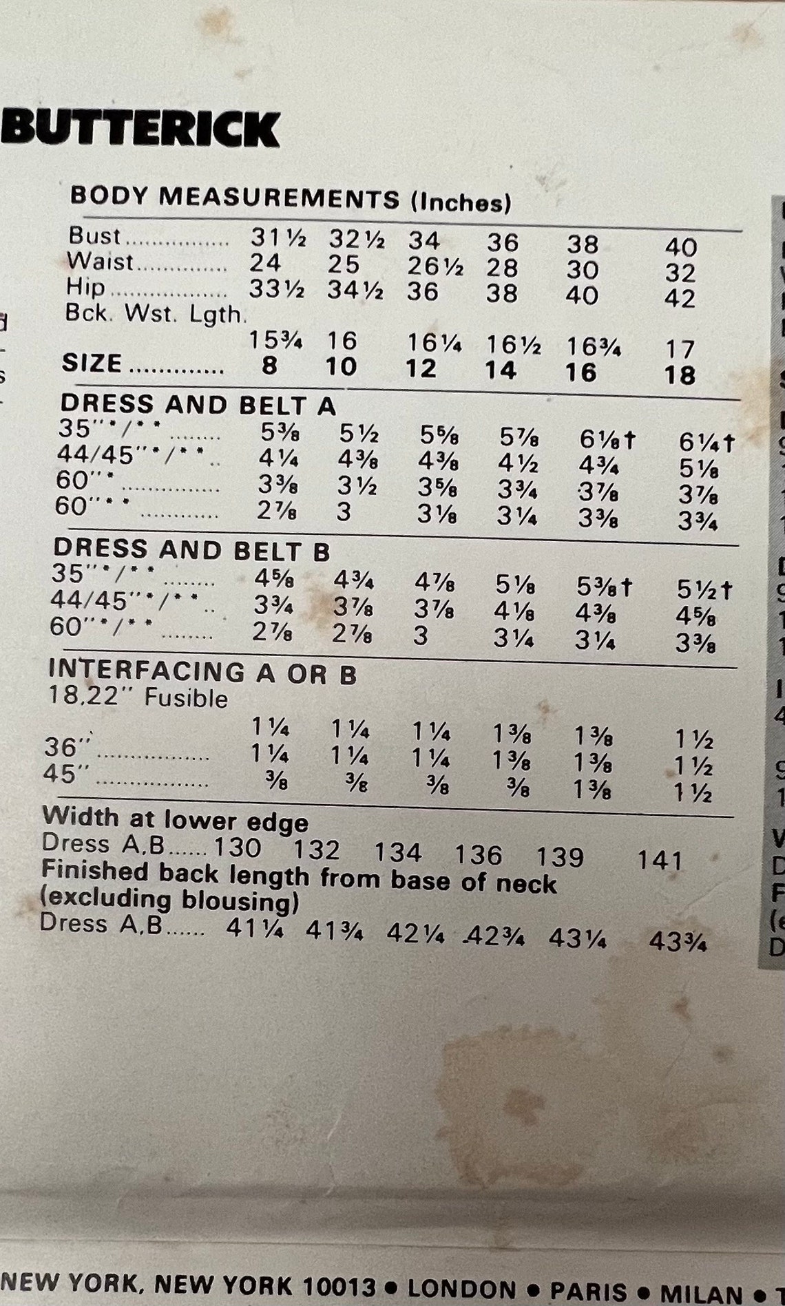 80s Misses Dress and Belt Pattern, Sleeveless or Elbow Length Sleeve ...