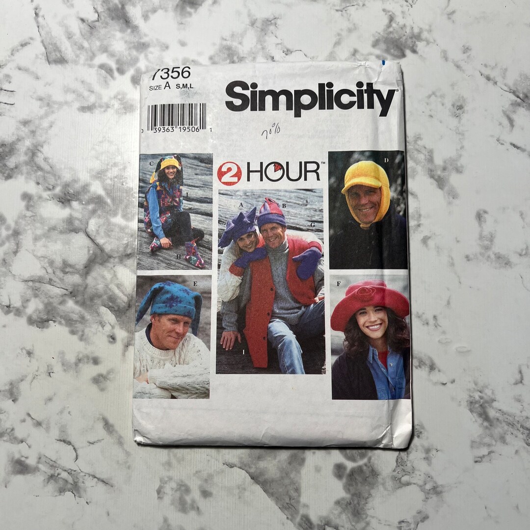 90s 2 Hour Misses'. Men's and Teens' Outerwear Accessories Pattern ...