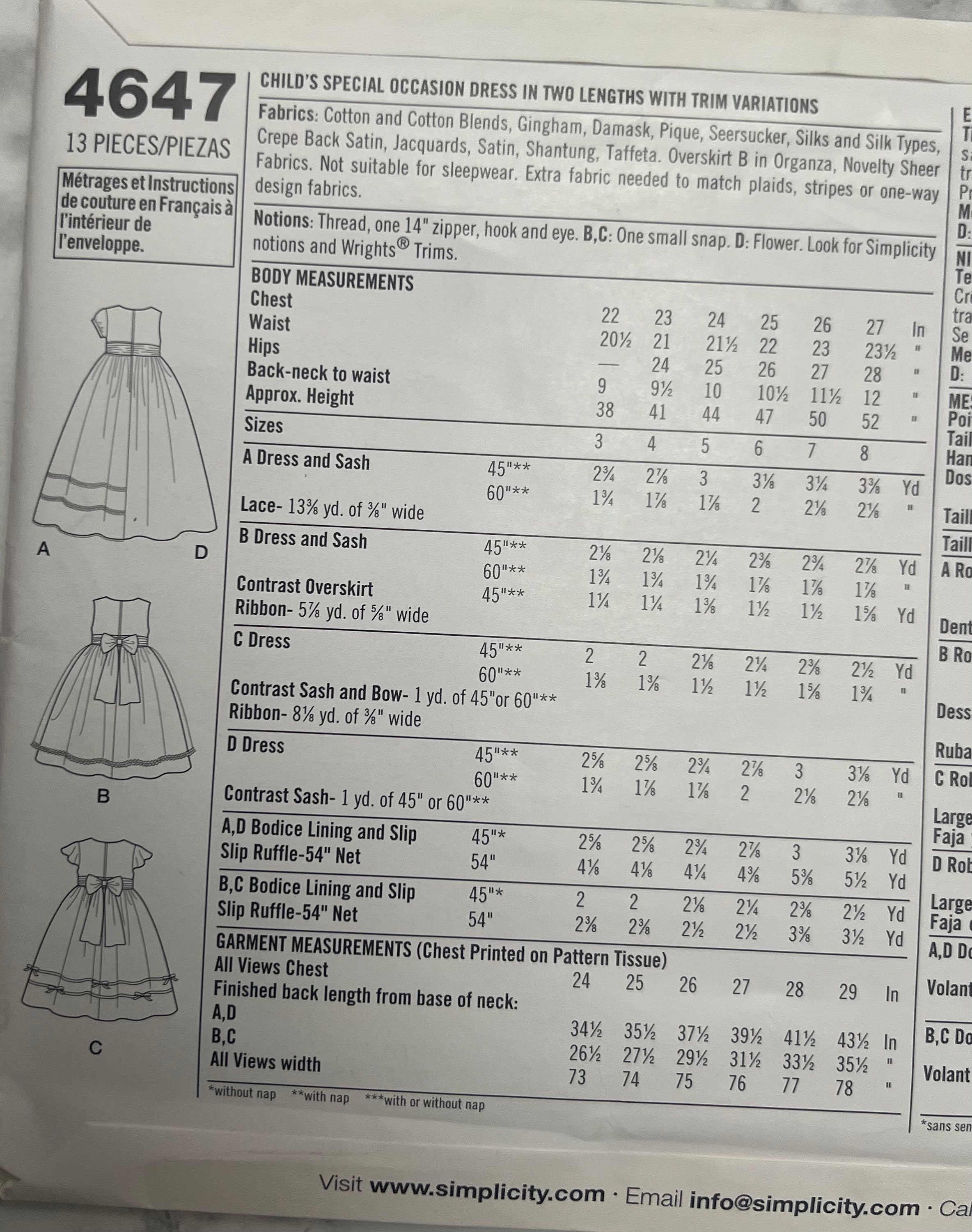 Early 2000s Threads Magazine Collection Child's Special Occasion Dress ...