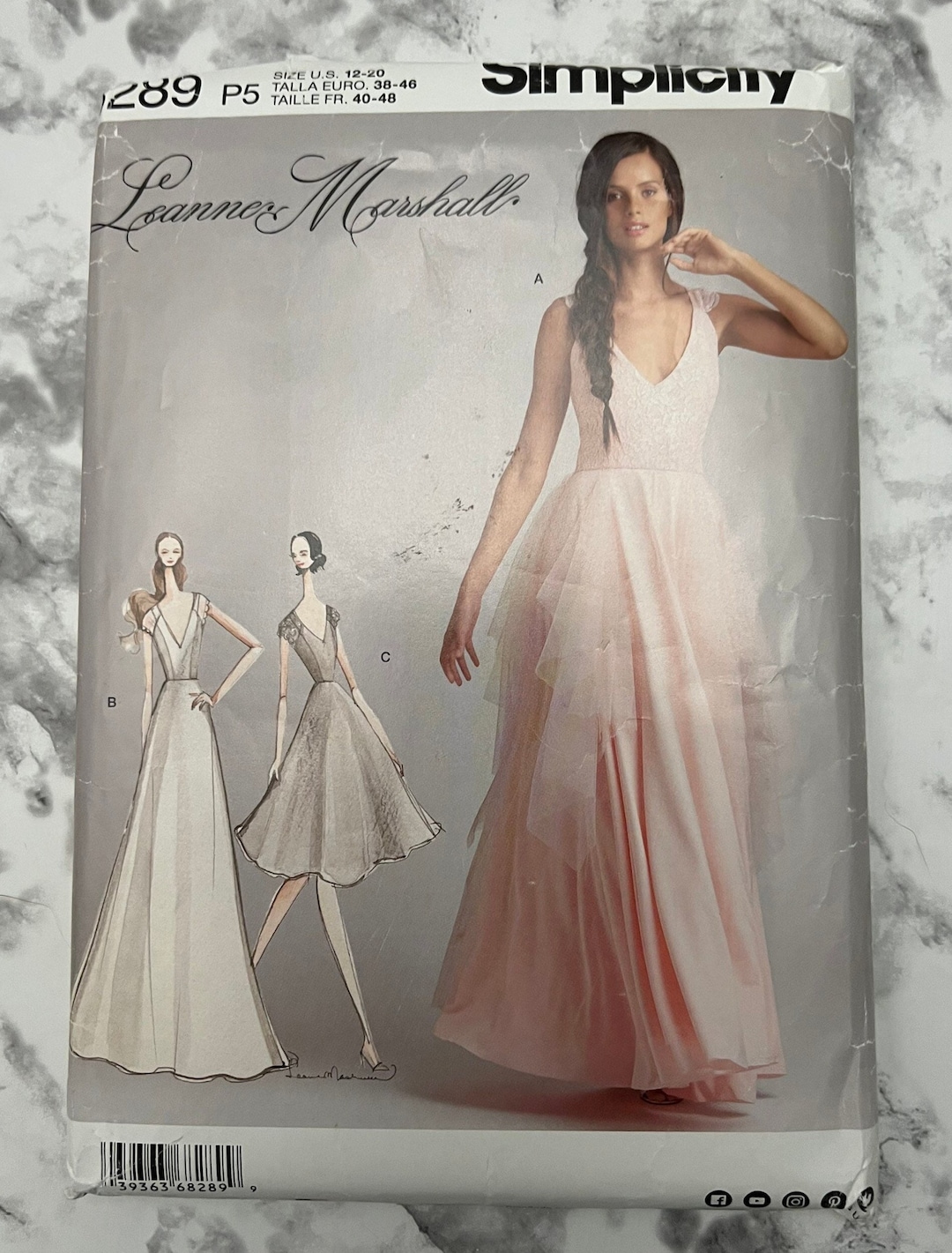 Misses Special Occasion Dress Pattern, Leanne Marshall Sleeveless ...