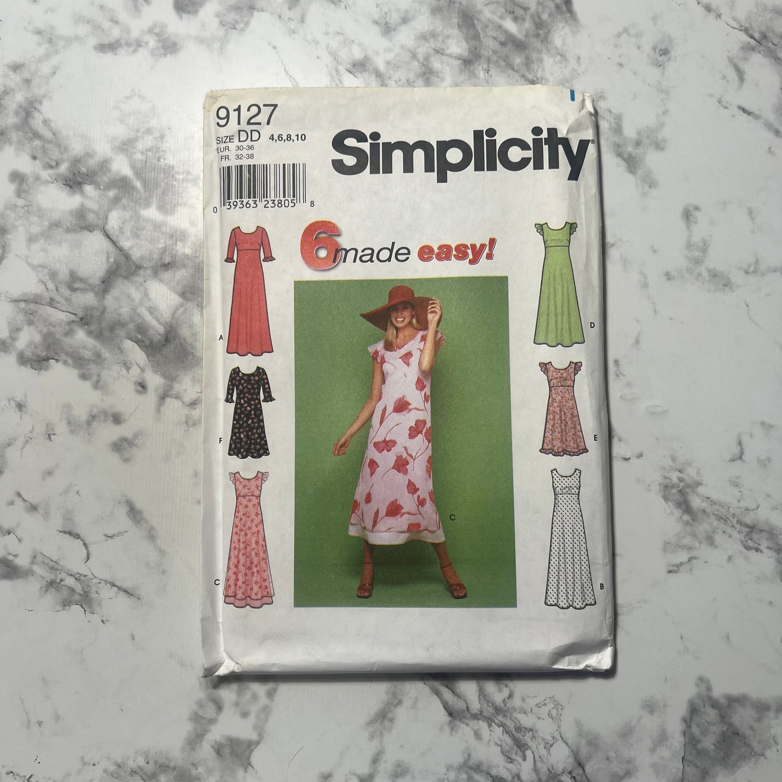 Early 2000s 6 Made Easy Misses' Dress Pattern, Easy Dress Pattern With ...